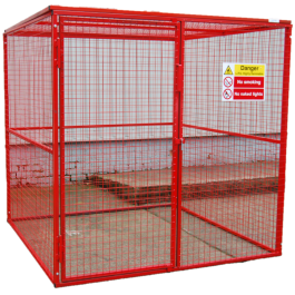 Mesh Gas Cylinder Storage Cages